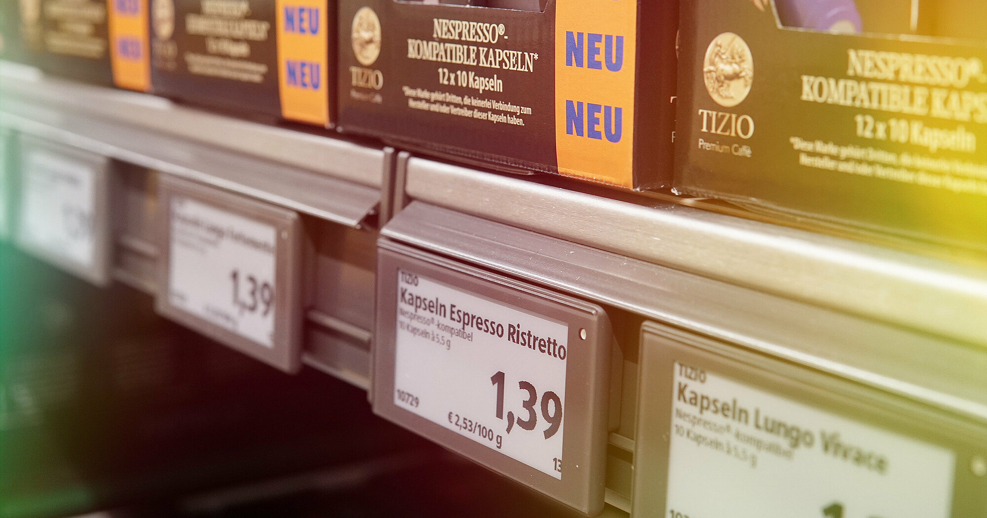 Project report: Electronic shelf labels | ALDI DX